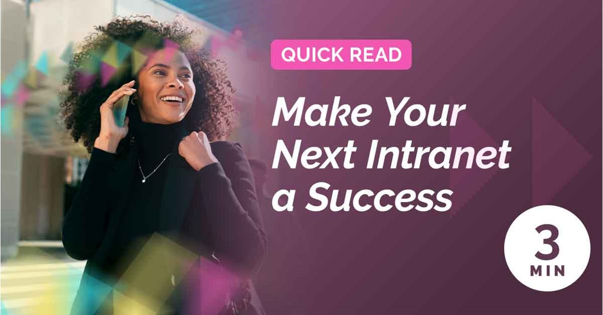 How to make your next intranet a success | Omnia